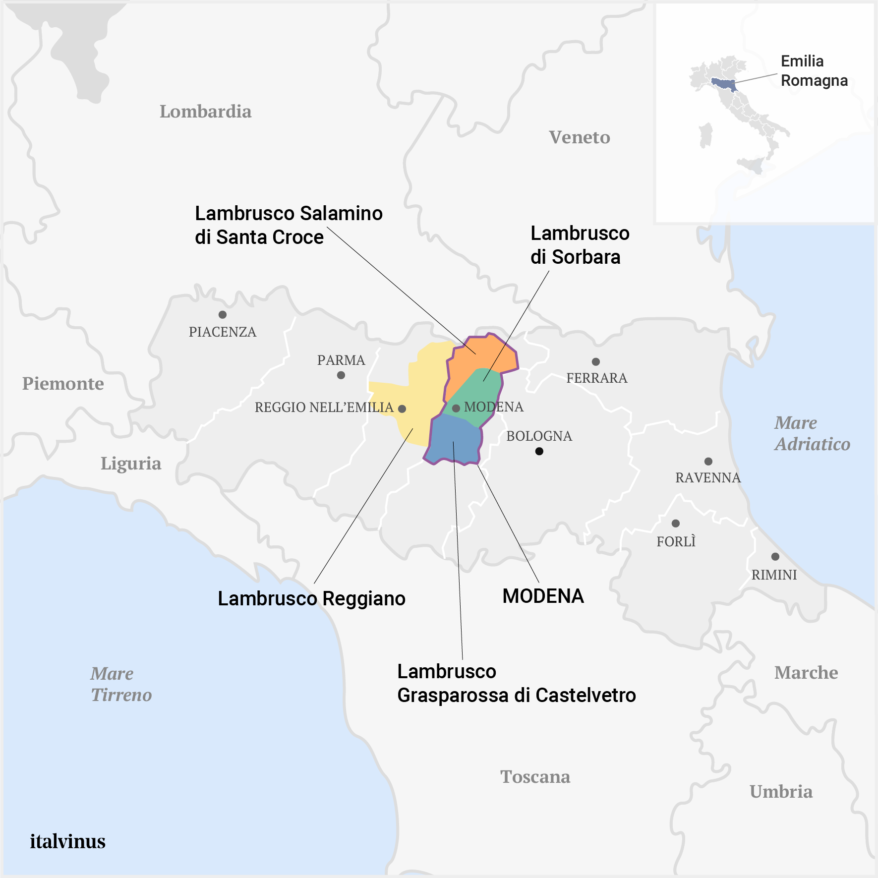 Lambrusco: tutto sulla bollicina rossa italiana · Italvinus