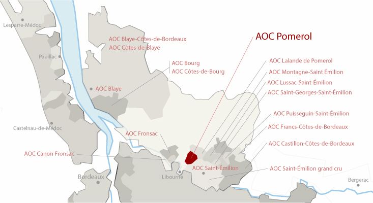 Vinos con denominación Pomerol AOC