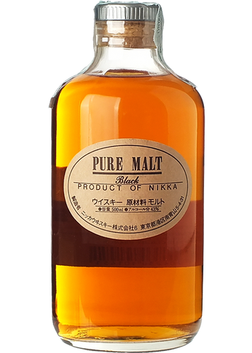 Nikka Pure Malt Black (0,5 L) · Comprar por 63,30 € en Vinissimus
