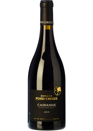 Fond Croze Cairanne 2019 · L'acheter sur Vinissimus 21,50