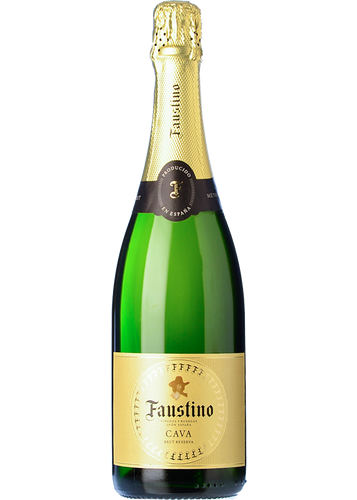 Wein von Cava Faustino Brut Reserva - DO Cava - online Kaufen.