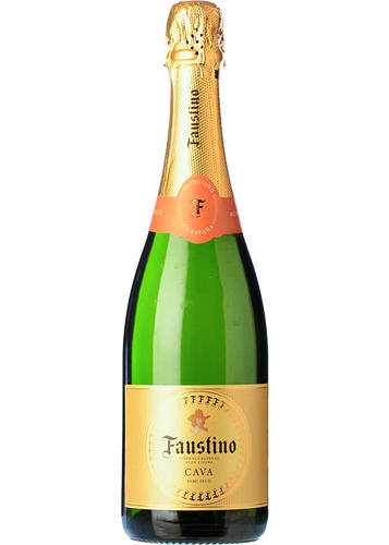 Wein von Cava Faustino Semi Seco - DO Cava - online Kaufen.