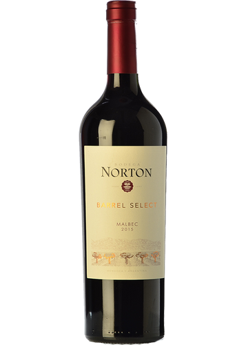 Norton Barrel Select Malbec 2015 · Comprar por 13,20 € en Vinissimus