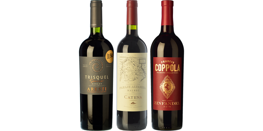New World, American red wines · Vinissimus