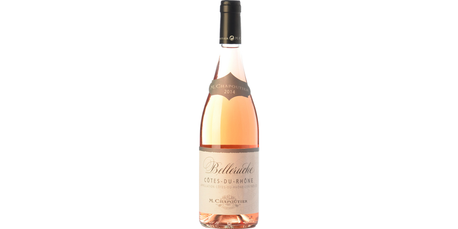 Wein von Chapoutier Belleruche Rosé - Côtes du Rhône AOC - online Kaufen.